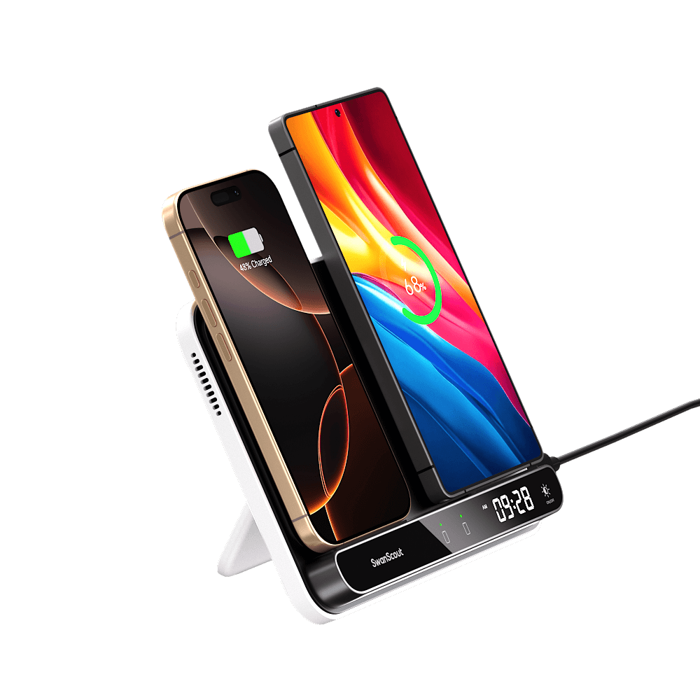 SwanScout 504 - Dual Phone Wireless Charger